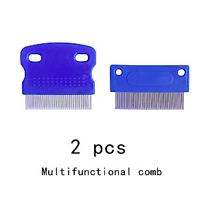 zYoung Tear Stain Remover Dog Grooming Comb - Gently Removes Mucus, Crust, and Eye Stains for Pets