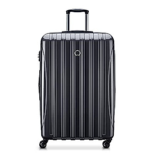 DELSEY Paris Helium Aero Hardside Expandable Luggage with Spinner Wheels, Titanium, Checked-Large 29 Inch