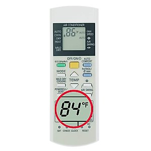 RCECAOSHAN Replacement for Panasonic Air Conditioner Remote Control A75C2913 CWA75C2913
