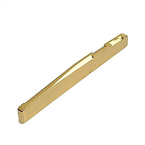 SAPHUE 6-String Acoustic Guitar Brass Nut and Saddle Gold Plated