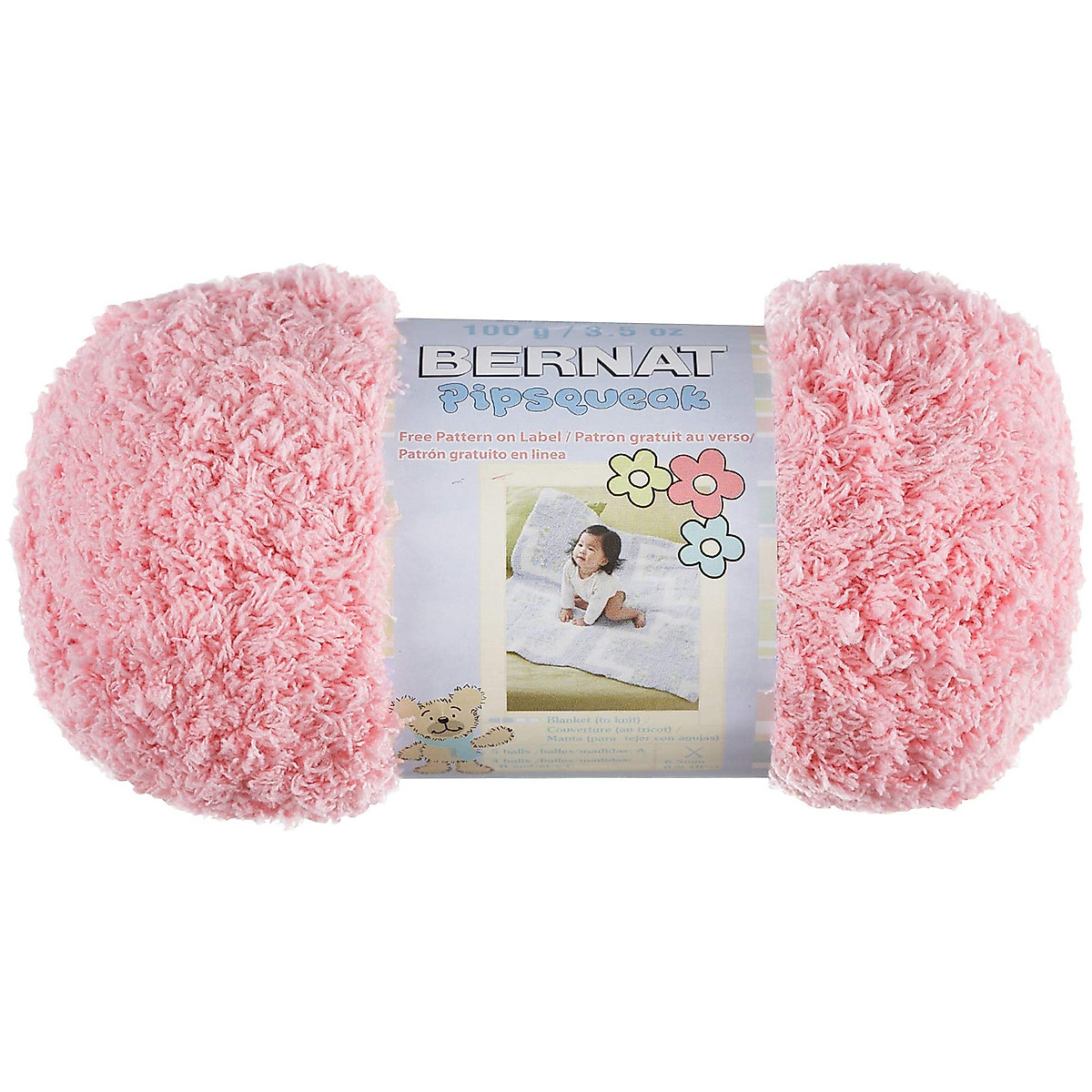 Bernat Tickle Me Pink Pipsqueak Yarn 12/Pk 12 Pack