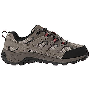 Merrell Moab 2 Low LACE Hiking Sneaker, BARK Brown, 5 US Unisex Big Kid