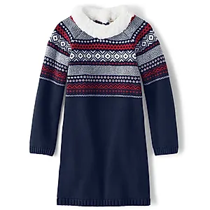 Gymboree,and Toddler Long SleeveSweater Dresses,Navy,7