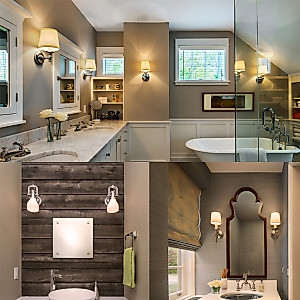 LOHAS LED C7 S6 Night Light Bulb, 15 Watt Light Bulbs Equivalent(1.5W), Mini LED Bulb Candelabra E12 Base, Soft/Warm White 3000K LED, Small Light for Bedroom Salt Lamp(6 PACK)