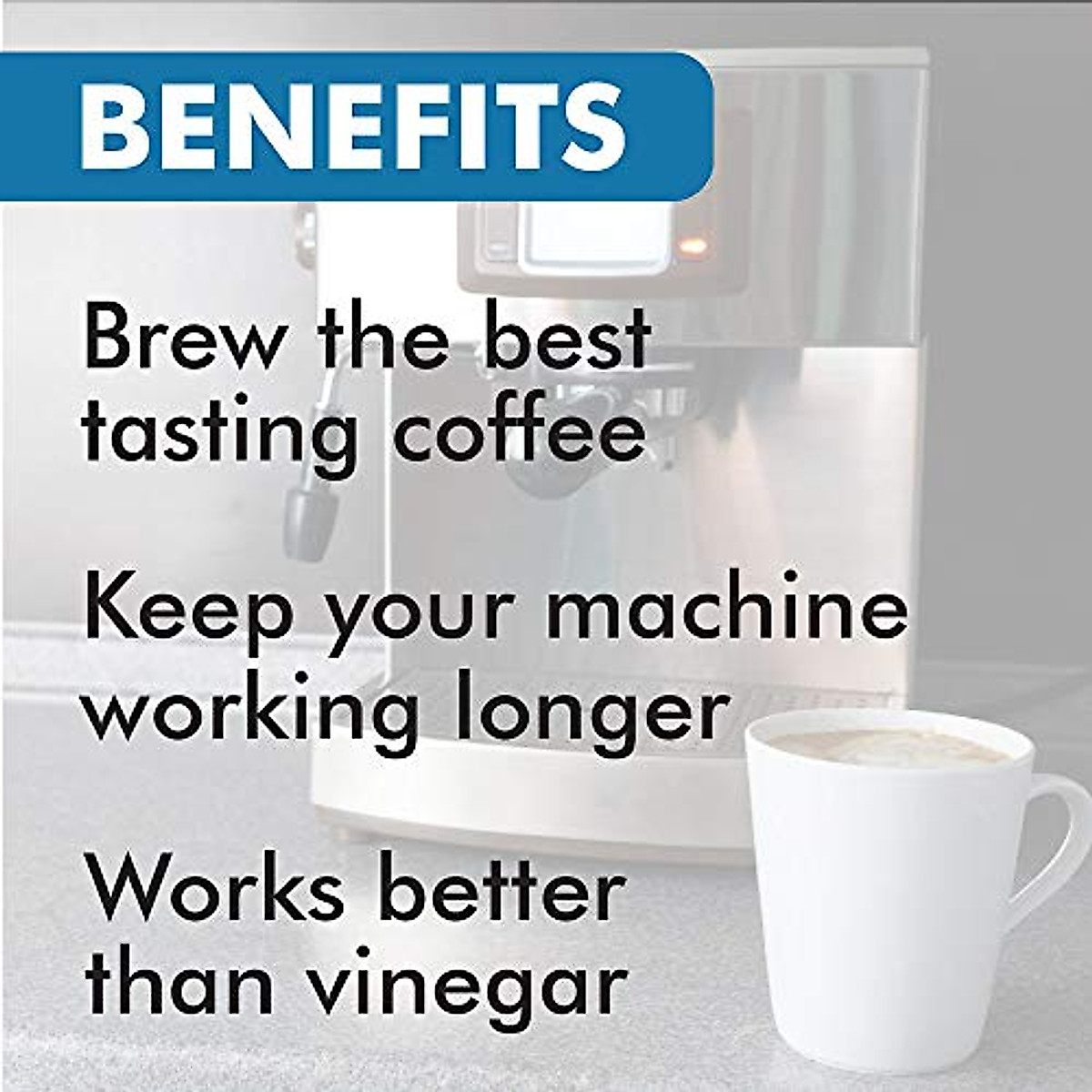 Urnex The Professional Barista's Choice Keurig Compatible Coffee Maker Universal Descaling Solution (2 Pack, 2 Uses Per Bottle)