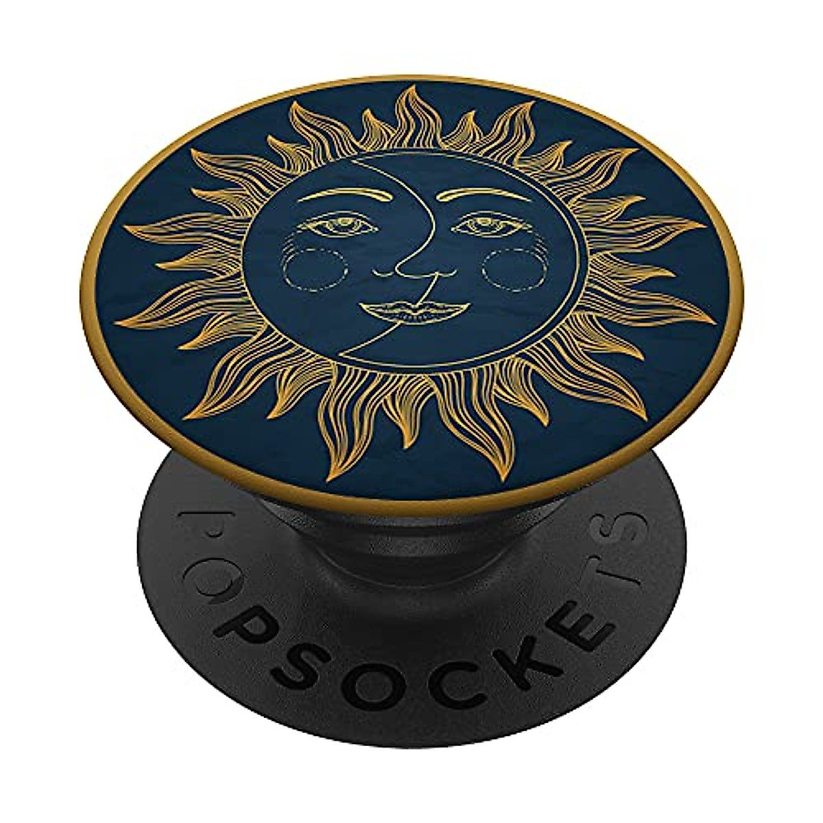 Sun and Moon Pop Socket for Phone PopSockets Cute Sun & Moon PopSockets Swappable PopGrip