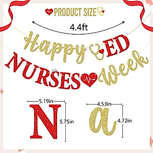 Happy ED Nurses Week Party Banner, Pre-strung Emergency Nurse Week Party Decor, Emergency Nurse Appreciation Week Party Decorations