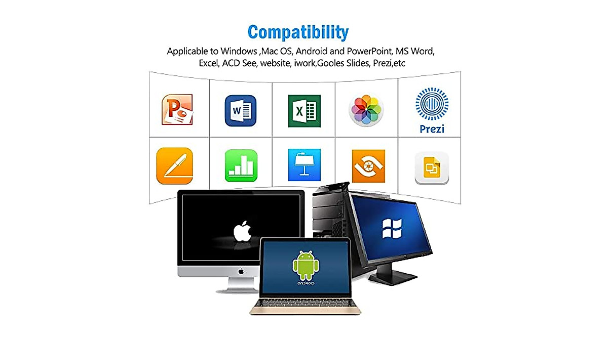 Wireless Presenter Remote Control for Effective Presentations
