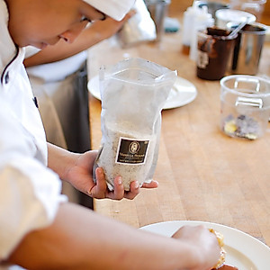 Tahitian Gold, Premium Tahitian Vanilla Sugar [Pack of 2], Tahitian Ground Vanilla Beans Aged in Organic Cane Sugar, Perfect for Coffee, Tea, Baking, Margarita Rim, and More (6 oz Pouch, 2 Pack)