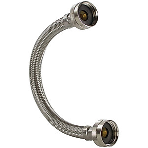 Certified Appliance Accessories Steam Dryer Installation Kit [Steam Dryer Hose with 90 Degree Elbow, Y Connector and Inlet Adapter Hose], 5 Feet