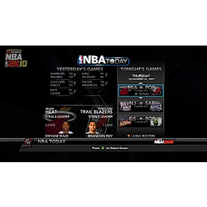 NBA 2K10 - Xbox 360 (Renewed)