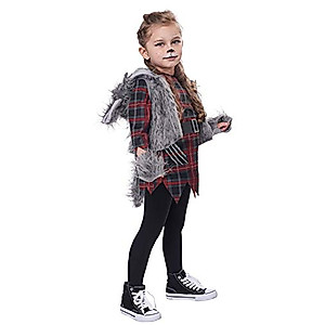Girl's Wee-Wolf Costume Medium