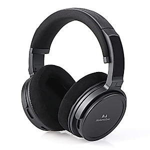 Linsoul HarmonicDyne Athena Semi-Closed Over-Ear Wired HiFi Headphone with 50mm Dynamic Driver, Glass Faceplate, Detachable OCC Cable for Audiophile Studio Musician