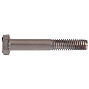 Hillman 4210 Hex Cap Screw NF Stainless Steel 1/4-28 X 2-1/2 in. (10-Pack)