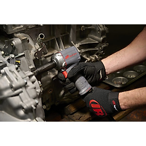 Ingersoll Rand 36QMAX 1/2" Short Drive, Air Impact Wrench, Quiet, Ultra Compact, 640 ft-lbs Nut-busting Torque, Maintenance Duty, Pistol Grip, Standard Anvil