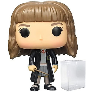 Funko Harry Potter - Hermione Granger #03 Pop! Vinyl Figure (Bundled with Compatible Pop Box Protector Case), Multicolor, 3.75 inches