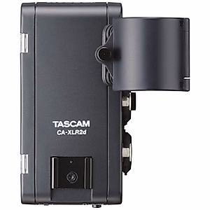 Tascam Canon Kit XLR Microphone Adapter for Mirrorless Cameras, Black (CA-XLR2d-C)