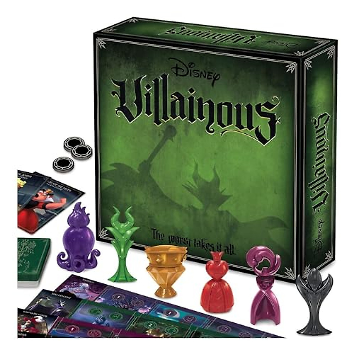 Ravensburger Disney Villainous Worst Takes It All - Expandable Strategy Family Board Games for Adults & Kids Age 10 Years Up - 2 to 6 Players - English Version