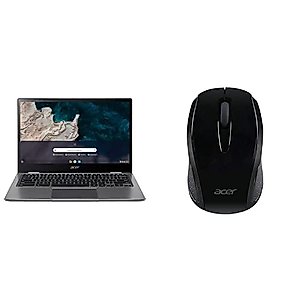 Acer Chromebook Enterprise Spin 513 R841LT-S6DJ, 13.3' FHD IPS Touch Gorilla Glass, Snapdragon 7c, 8GB LPDDR4X, 128GB eMMC, 4G LTE Acer RF Wireless (Black),Works Chromebook,Silver Ion