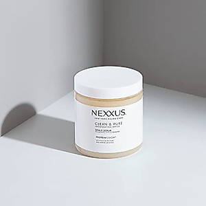 Nexxus Sulfate-Free Scalp Scrub Hair Treatment Exfoliating and Nourishing Detox Hair Care 11.25 oz