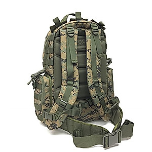 TAC Force WebTac Utility Backpack, Digital Woodland