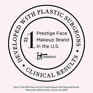 IT Cosmetics Brow Power, Universal Taupe - Travel Size - Universal Eyebrow Pencil - Mimics the Look of Real Hair - Budge-Proof Formula - With Biotin, Saw Palmetto & Antioxidants - 0.0025 oz