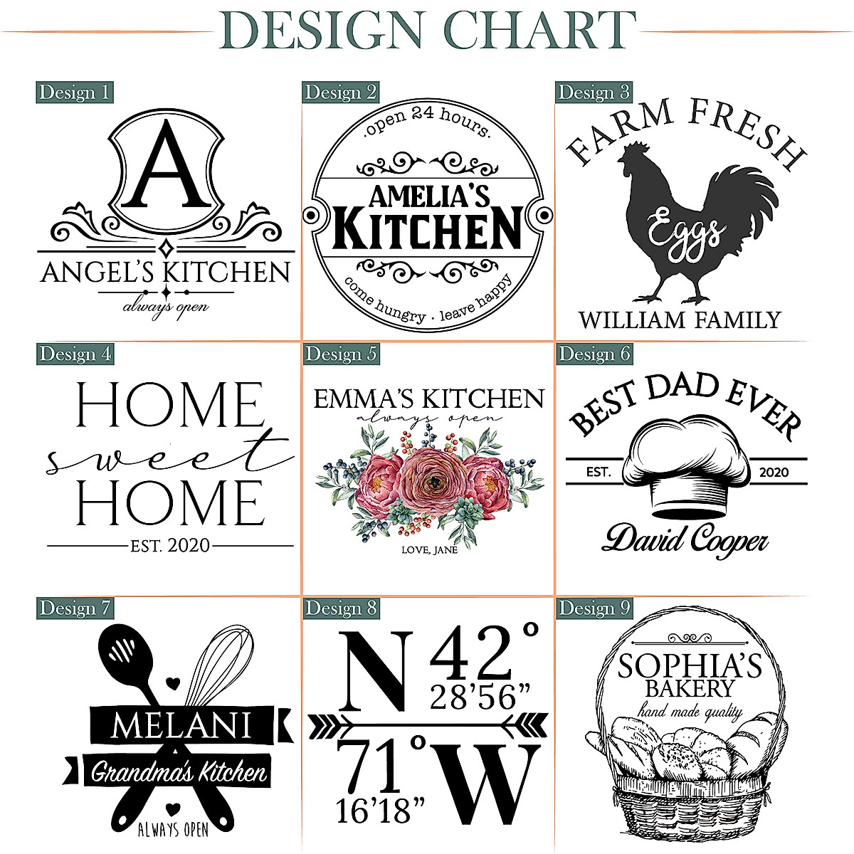 People People Personalized Kitchen Décor Tea Towel,Dish Cloth,Flour Sack for Housewarming,Wedding,Mother's Day,Grandma,Home Décor Gift,Thanksgiving,Gifts for Chef Daddy Mommy,Customize Initial,20x30