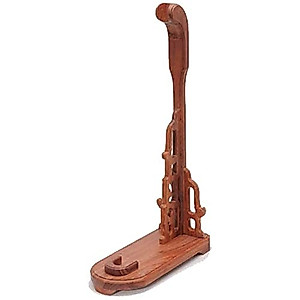 LUCKNIGHT Display Stand Redwood Sword Holder Vertical Sword Rack Display Stand Hanger Sword Stand