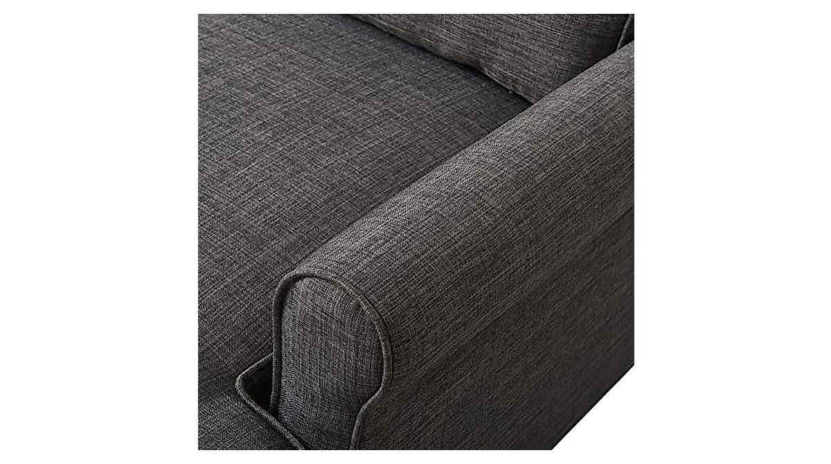 Serta Harmon Reversible Sectional Sofa for Small Spaces