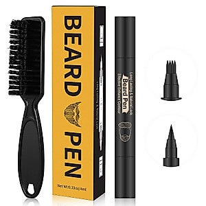 Men Beard Dye Black Coloring The Grey Hair Dyeing Shampoo & Beard Pen
