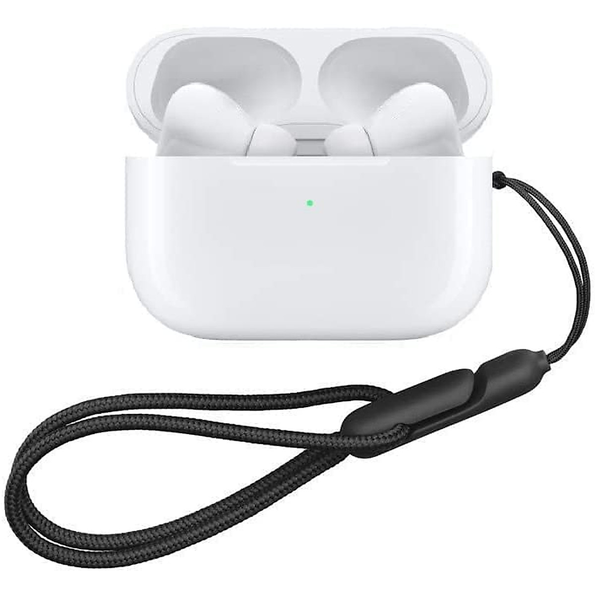 Lanyard Compatible with AirPods Pro 2, New Earbuds Lanyard Wireless Bluetooth Headphones Cover Anti-Drop Rope Lanyard Suitable for AirPods Pro 2 (Black)