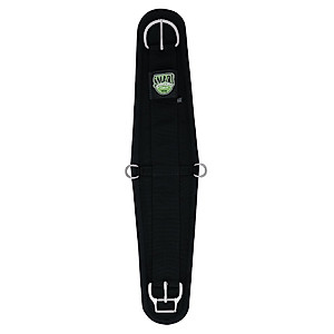 Weaver Leather Felt Lined Roper Smart Cinch Black, 32-Inch