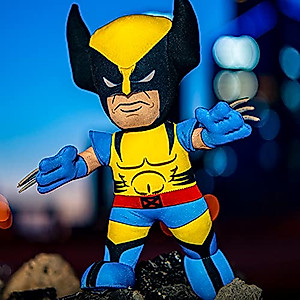 Bleacher Creatures Marvel Wolverine 10" Plush Figure - A Superhero for Play and Display