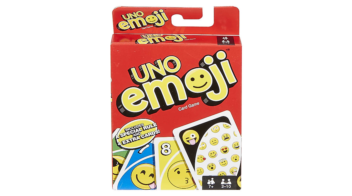 Play Mattel UNO Emoji Card Game - Fun for All Ages