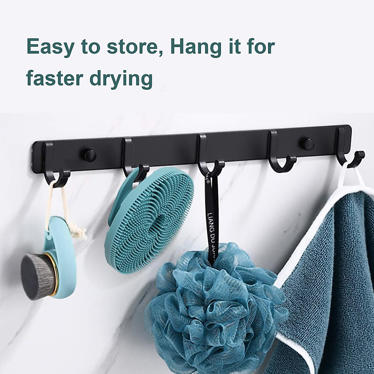 INNERNEED Food-Grade Silicone Body Scrubber Exfoliating & Massaging Shower Brush, More Hygienic Bathing Tool, for All Skin Types, Lathers Well, Longer Service Life (Dark Green)