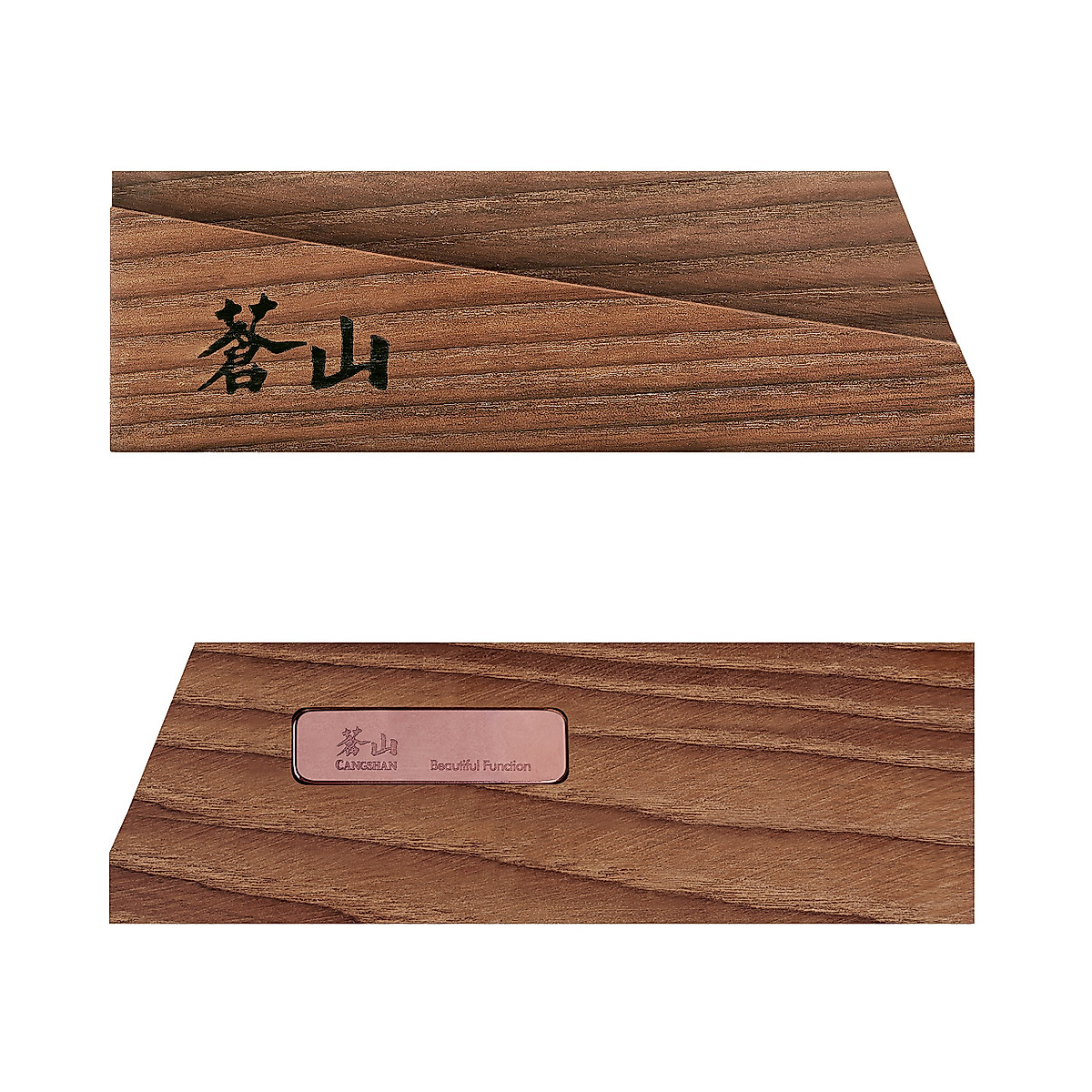Cangshan 1021509 Solid Ash Wood Magnetic ANCHOR Knife Sheath Only for 3.5-Inch Paring Knife