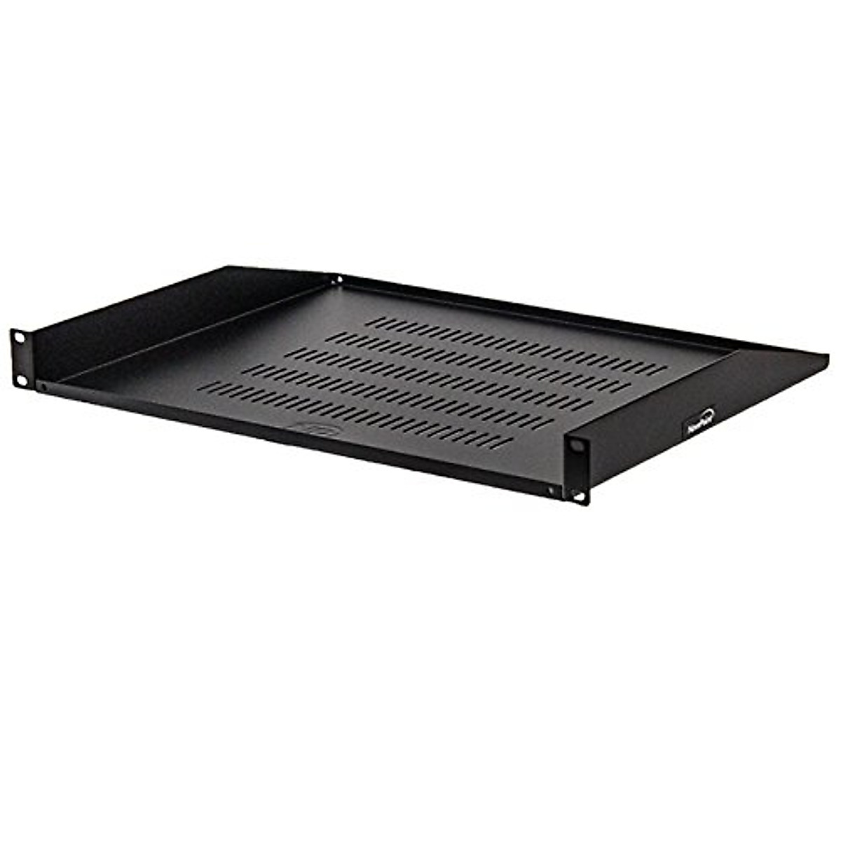NavePoint Cantilever Server Shelf Vented Shelves Rack Mount 19 Inch 1U Black 14 Inches (350mm) deep