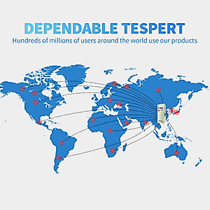 Water Testing Kits for Drinking Water: 125 Strips 16 in 1 Well and Drinking Water Test Kit, TESPERT Water Test Strips with Hardness, pH, Lead, Iron, Copper, Chlorine, and More