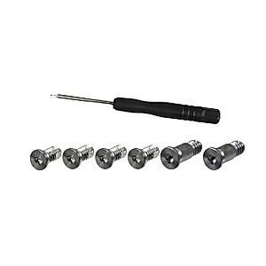 Odyson - Silver Bottom Case Screw Set Replacement for Apple MacBook Pro 15" (2016-2019)