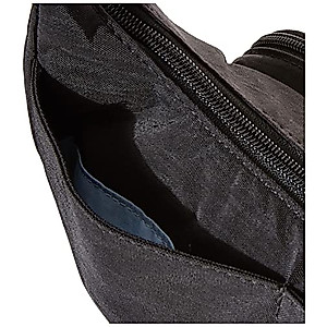 Baggallini Womens RFID Everyday Traveler Bag, Black, One Size US