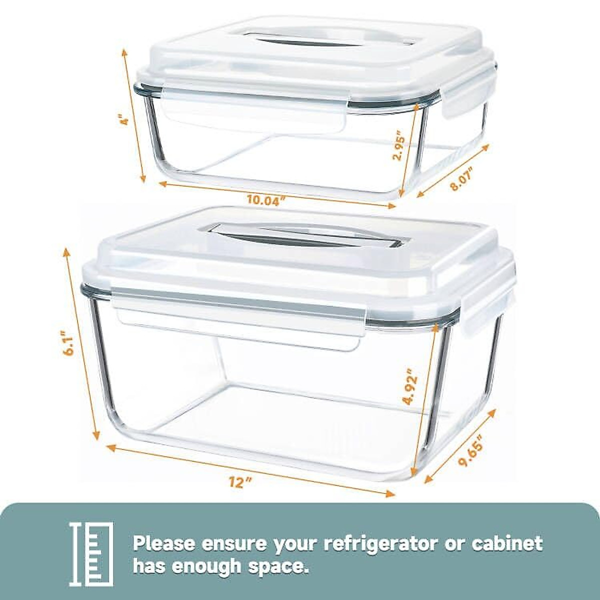 KOMUEE 9 Packs Glass Meal Prep Containers 1&2&3 Compartments,Glass Food Storage Containers with Airtight Lids，Glass Lunch Containers,Glass Bento Boxes,BPA Free,Gray
