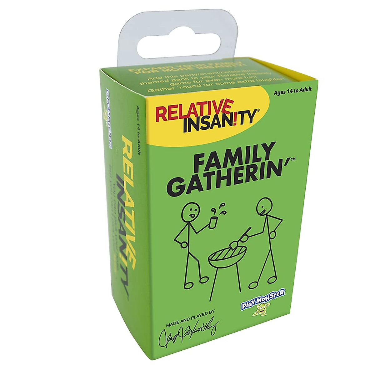 Relative Insanity — Family Gatherin' — Laugh-Out-Loud Party Game All About Family — Ages 14+