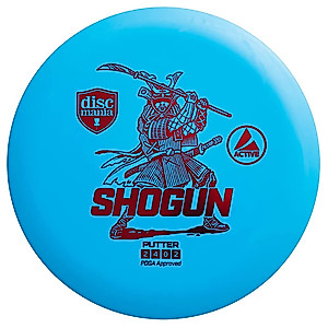 Discmania Active Base Shogun Disc Golf Putter 165-170g (Colors May Vary)