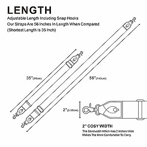 Nefelibata Purse Strap-2"Crazy Horse Leather Wide Shoulder Strap Adjustable Replacement,Retro Jacquard Embroidery Multi-pattern Crossbody Bag Straps for Handbag,Crossbody Bags,、(Ethnic style red)