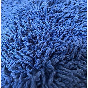 Heavy-Duty Industrial Closed-Loop Dust Mops - 6 Pack (Blue) - 48 Inch