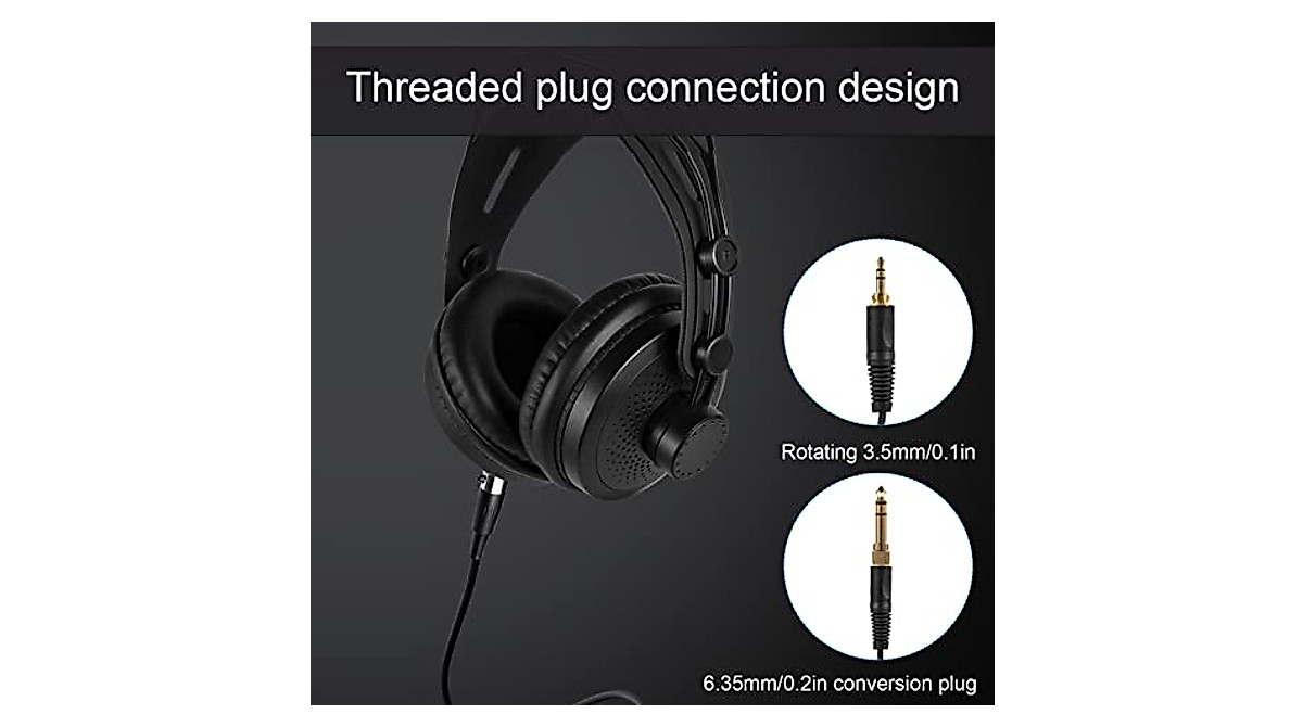 Shanrya Stereo DJ Headphones - HiFi Sound & Noise Reduction