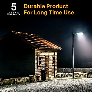 Demilare Led Parking Lot Light 200W, 30000 lm Street Lights, Slip Fitter Mount Parking Lot Lights, Dusk to Dawn Photocell Area Light, IP65 Waterproof Shoebox Light for Parking Lot, Gym, Road