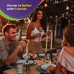 Exquizite Ivory Taper Candles - 16 Pack Unscented Dripless Taper Candles 10 inch x 3/4 inch - Perfect Tapered Candles for Home, Centerpieces, Emergency Candle, Weddings, Parties and Special Occasions