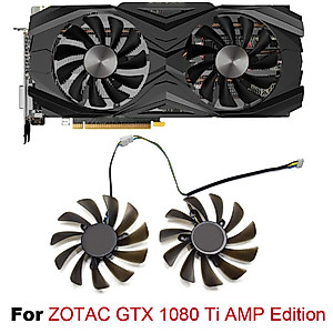 inRobert DIY GAA8S2U Graphic Card Cooler Fan for ZOTAC GeForce GTX 1080 Ti AMP Edition GPU ZT-P10810D-10P