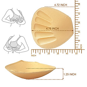 TopBine Bra Pads Inserts (3 color(2))